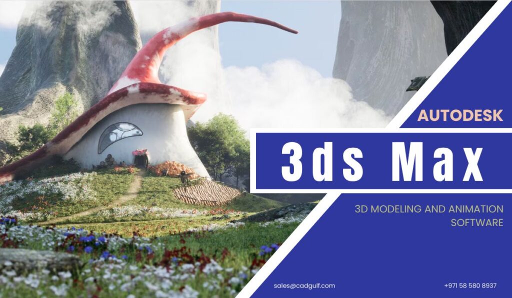 Buy Autodesk 3ds Max | 3ds Max renewal price | CAD Gulf LLC